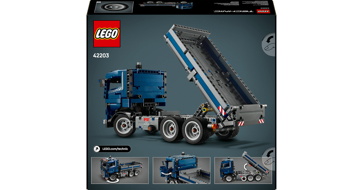 LEGO 42203 Technic Kipplaster, Konstruktionsspielzeug