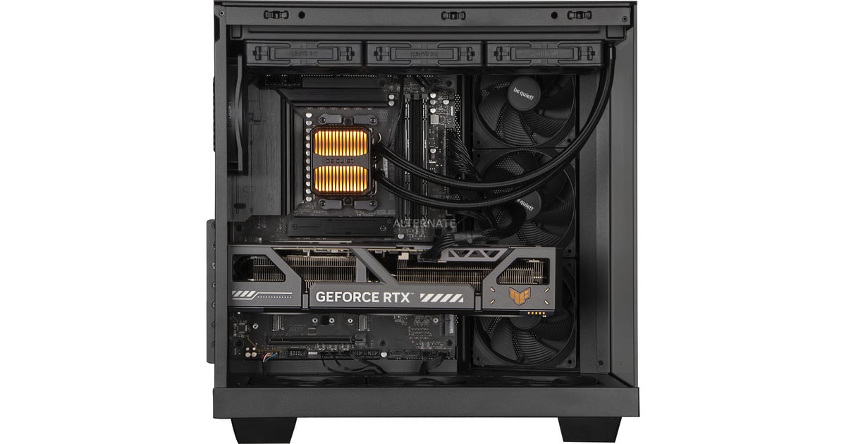 ALTERNATE Custom PC Series • Silent Madness, Gaming-PC schwarz ...