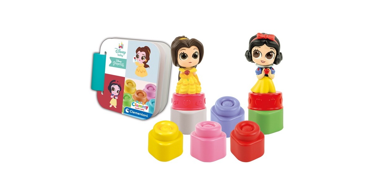 Clementoni Clemmy - Disney Princess Spiel-Set, Geschicklichkeitsspiel