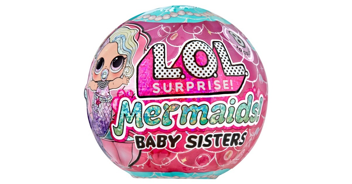 MGA Entertainment L.O.L. Surprise Mermaids! Baby Sisters, Spielfigur ...