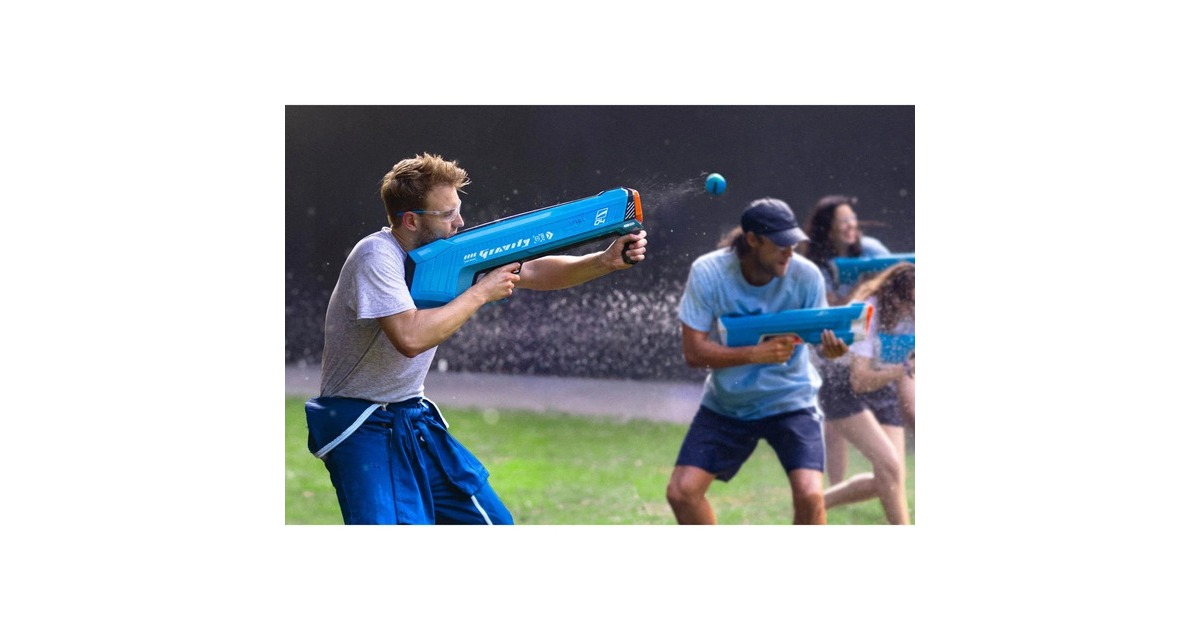 Spyra Gravity, Wasserbombenwerfer blau