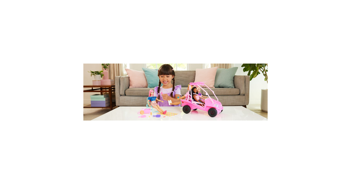 Barbie Barbie Mysteries Beach Detectives Ultimativer Strand-Buggy ...