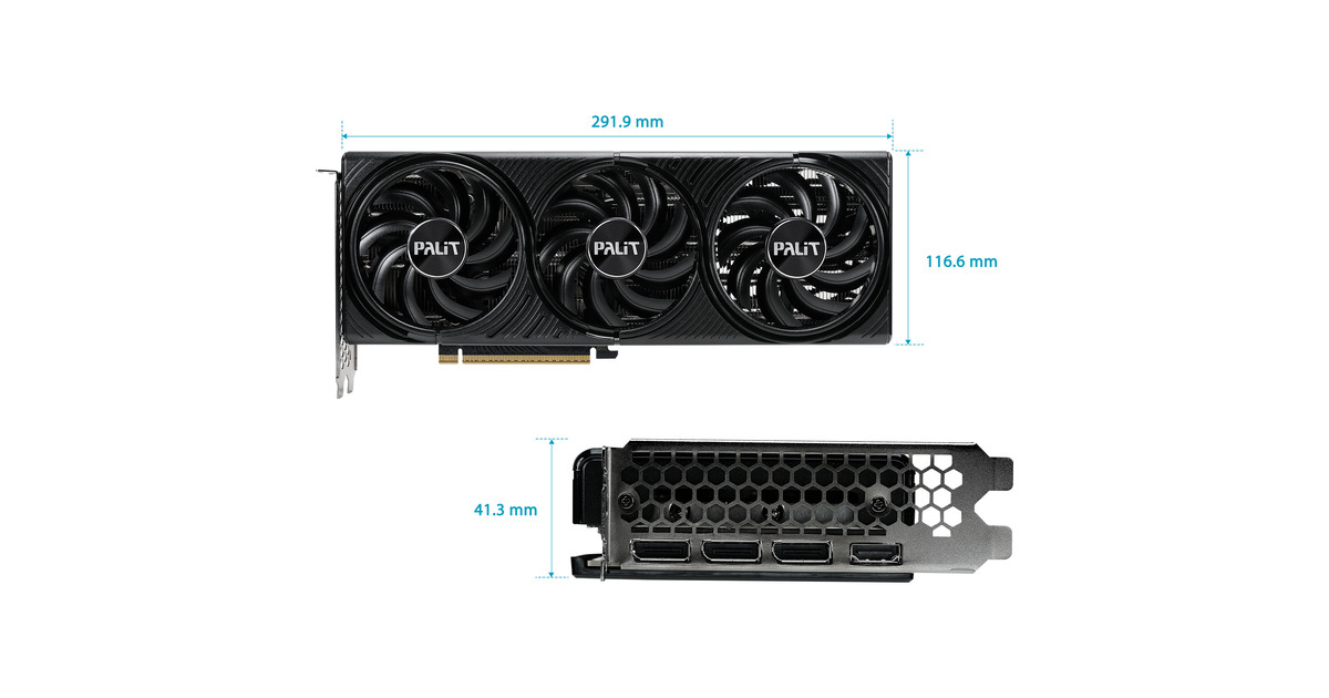 Palit GeForce RTX 5070 Infinity 3, Grafikkarte DLSS 4, 3x DisplayPort ...