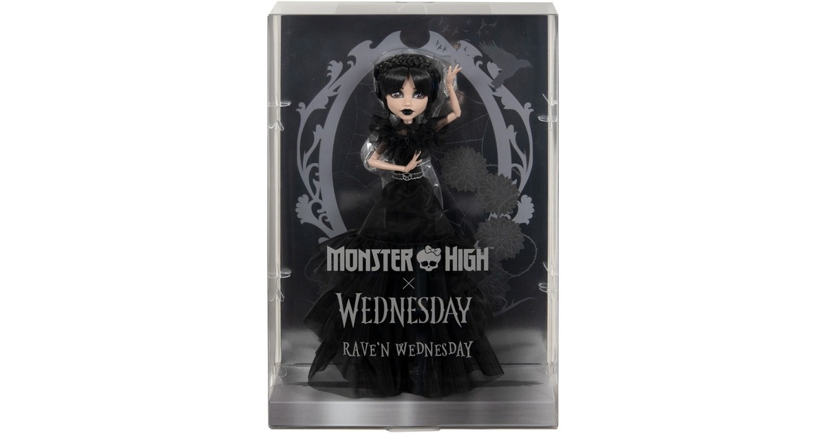 Mattel Monster High x Wednesday - Rave'N Wednesday, Puppe