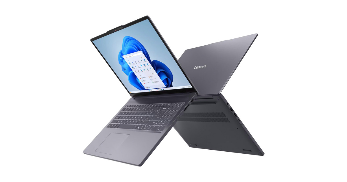 Lenovo IdeaPad Slim 3 16ARP10 (83K8005KGE), Notebook grau, AMD Ryzen 5 ...