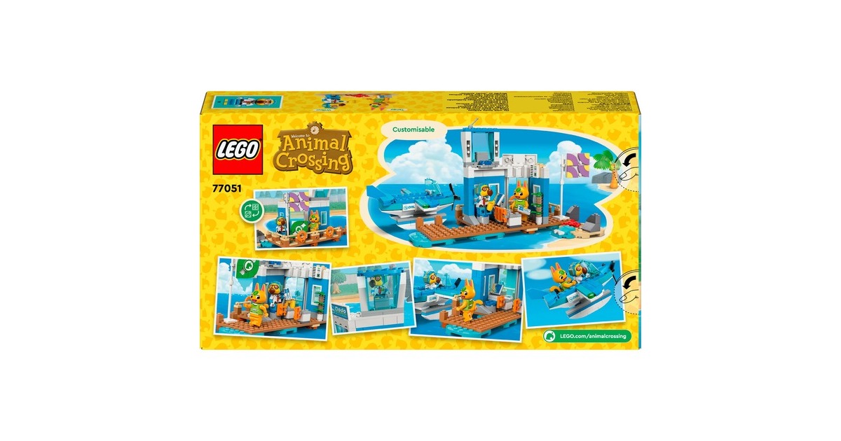 LEGO 77051 Animal Crossing Flieg mit Dodo Airlines, Konstruktionsspielzeug