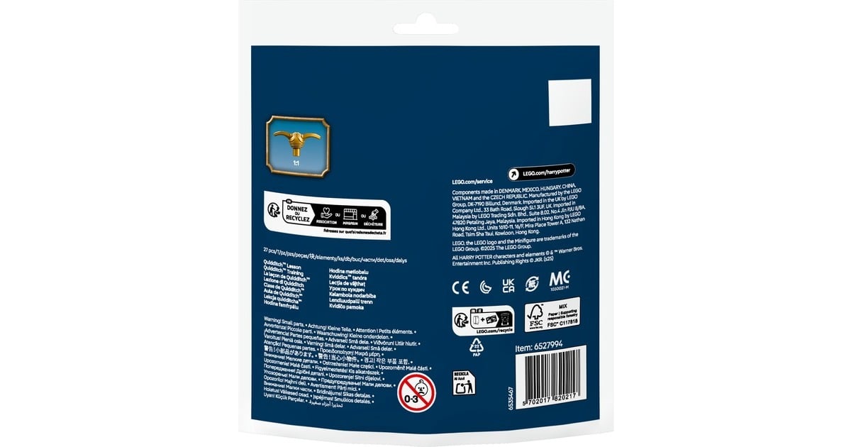 LEGO 30706 Harry Potter Quidditch Training, Konstruktionsspielzeug Polybag