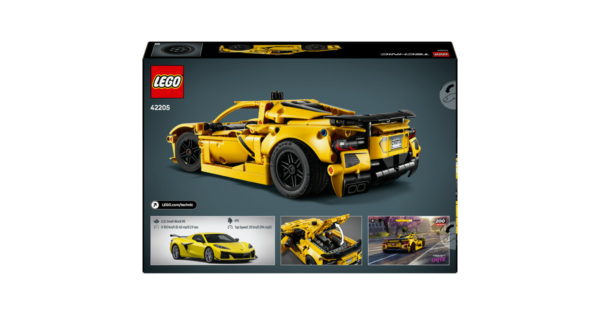 LEGO 42205 Technic Corvette Stingray, Konstruktionsspielzeug