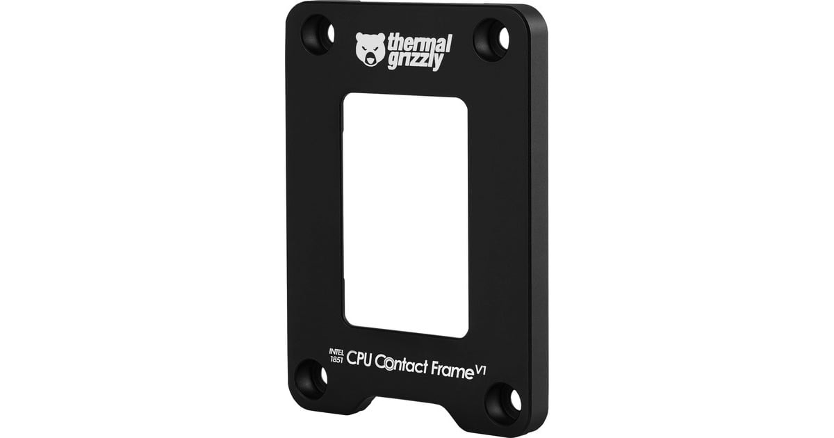 Thermal Grizzly Intel 1851 CPU Contact Frame V1, Montagewerkzeug schwarz