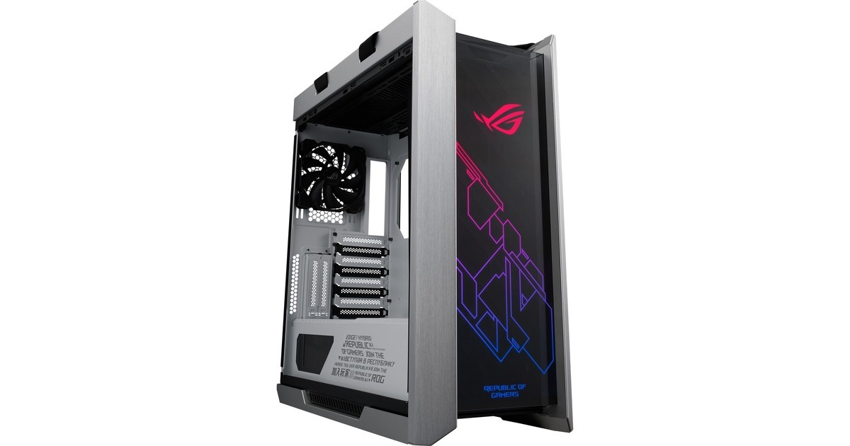 ASUS ROG Strix Helios White Edition, Tower-Gehäuse weiß, Tempered Glass