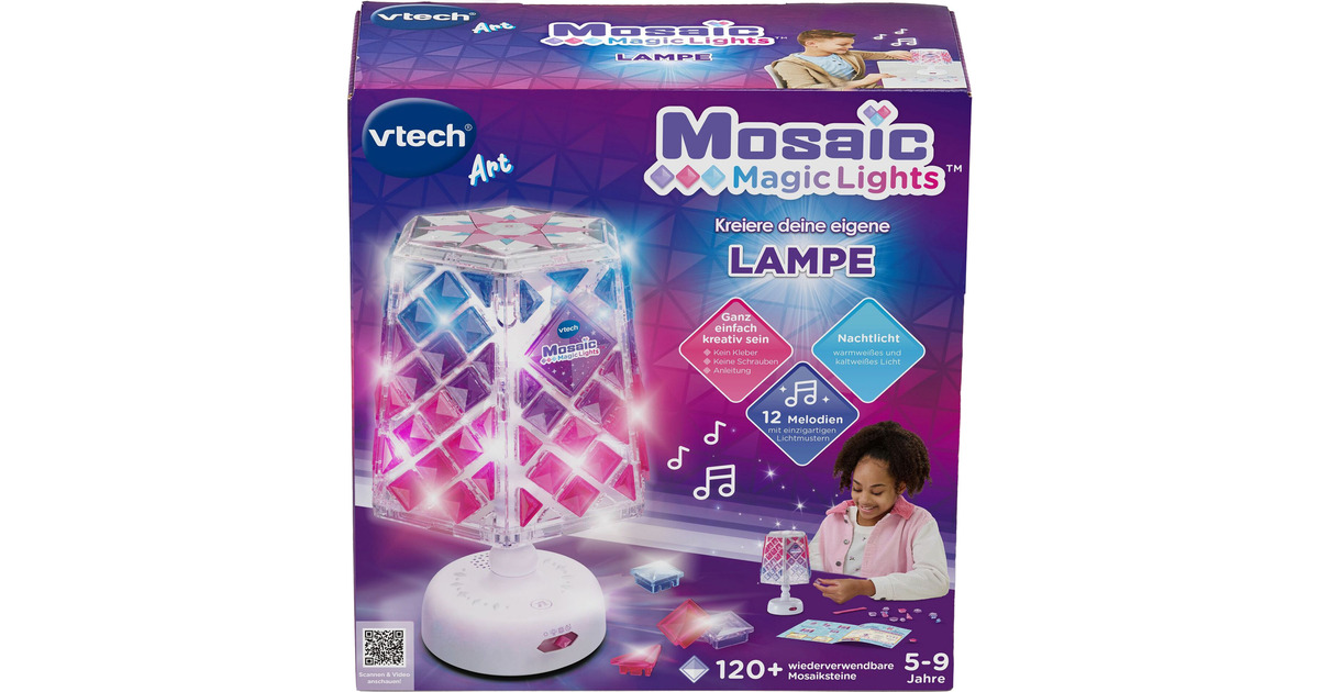 VTech Ready, Set, School: Mosaic Magic Lights - Lampe, LED-Leuchte