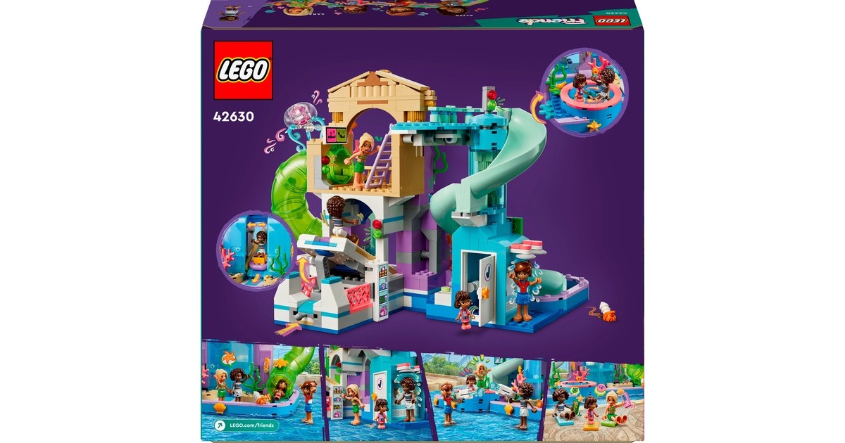 LEGO 42630 Friends Heartlake City Wasserpark, Konstruktionsspielzeug
