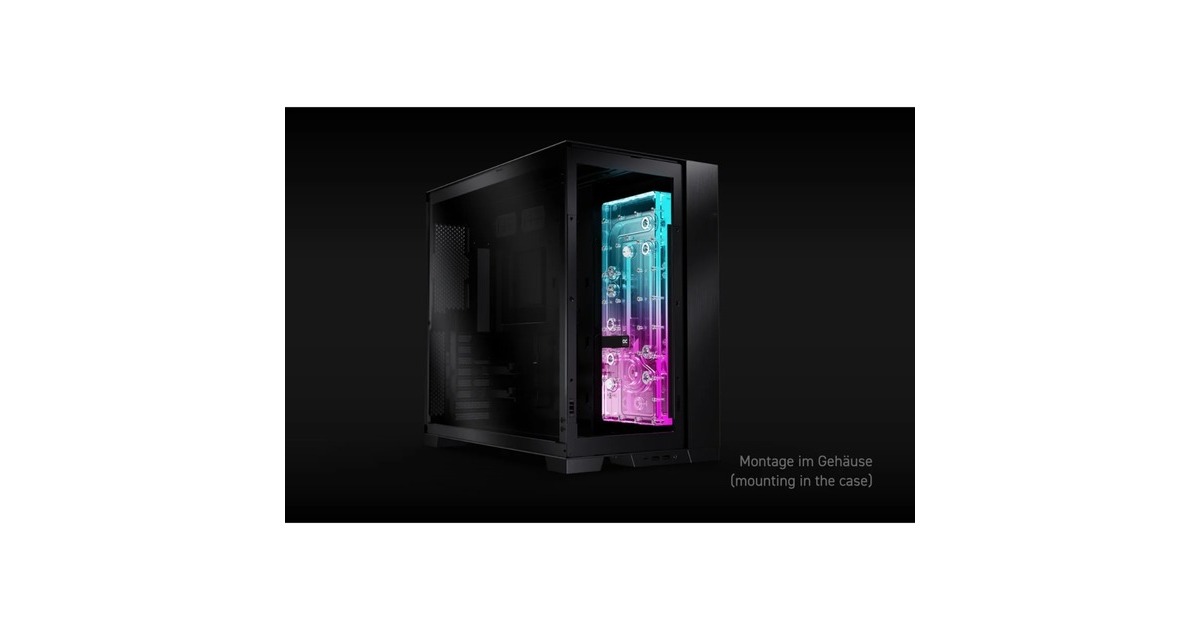 Alphacool Core Distro Plate O11 Dynamic Evo/XL, Verteiler Distro Plate ...