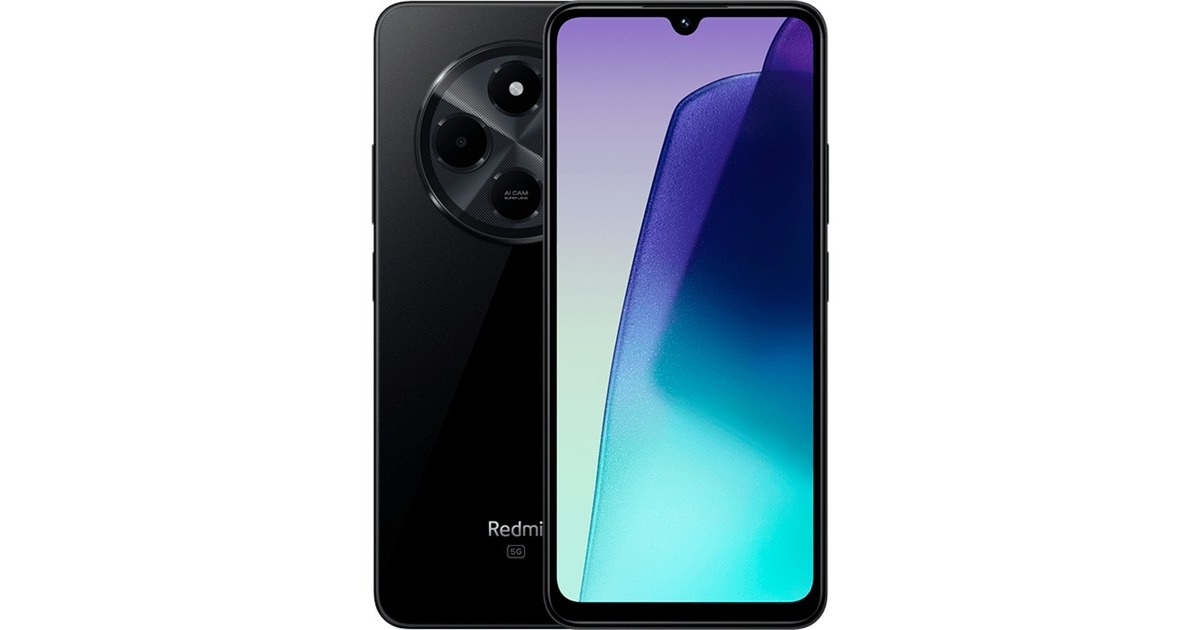 Xiaomi Redmi 14C 128GB, Handy Midnight Black, 4 GB LPDDR4X