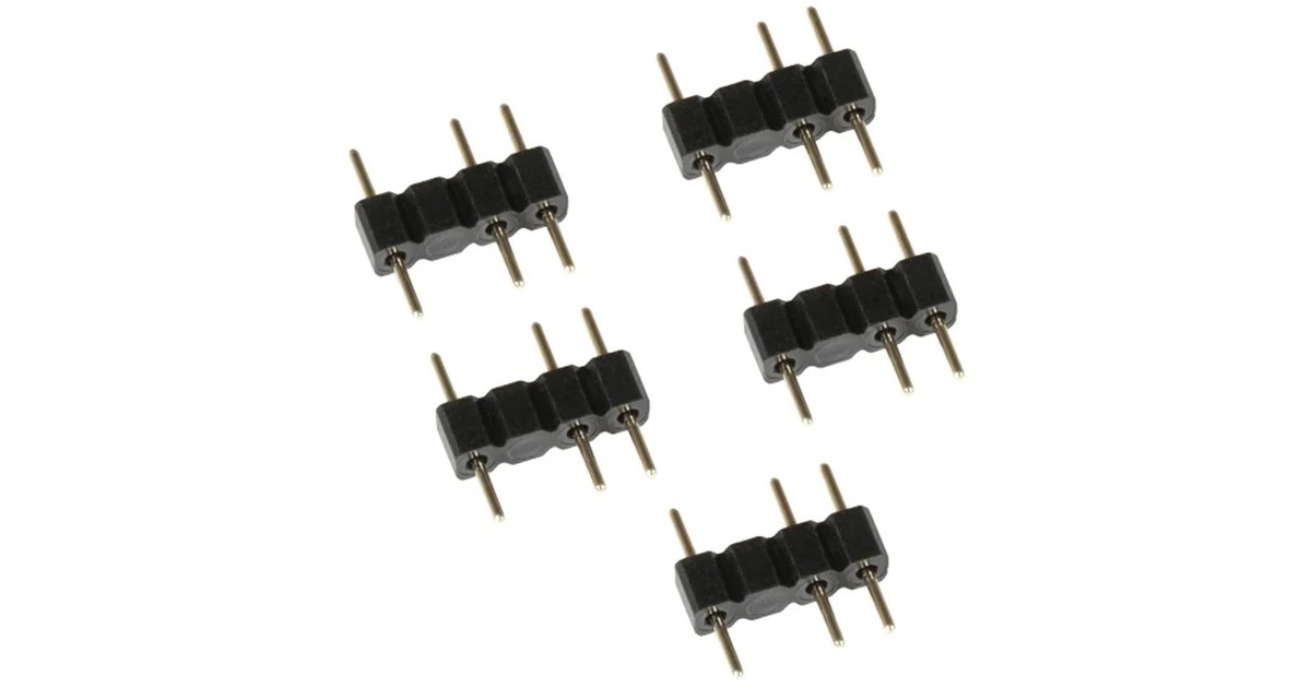 Alphacool Y-Kabelsplitter aRGB 3-Pin auf 4x 3-Pin, 60cm schwarz, inkl. Steckverbinder