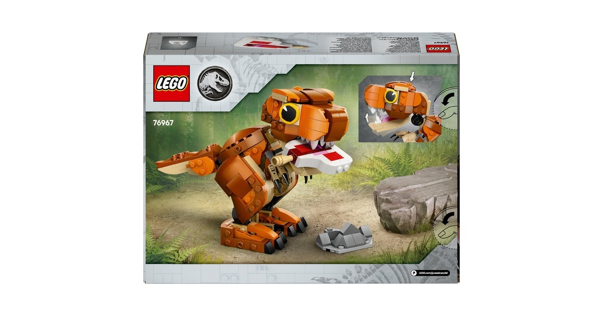 LEGO 76967 Jurassic World Little Eatie: T.Rex, Konstruktionsspielzeug