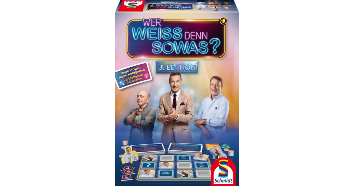 Schmidt Spiele Wer weiss denn sowas? 3rd Edition, Quizspiel