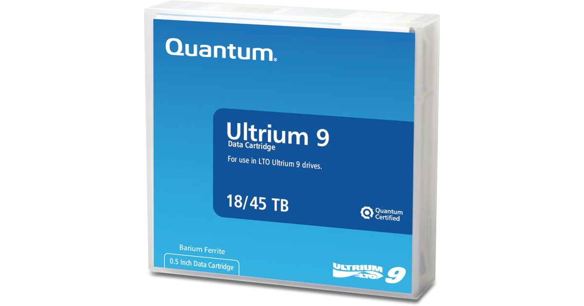 Quantum LTO9 Medium 45 TB, Streamer-Medium