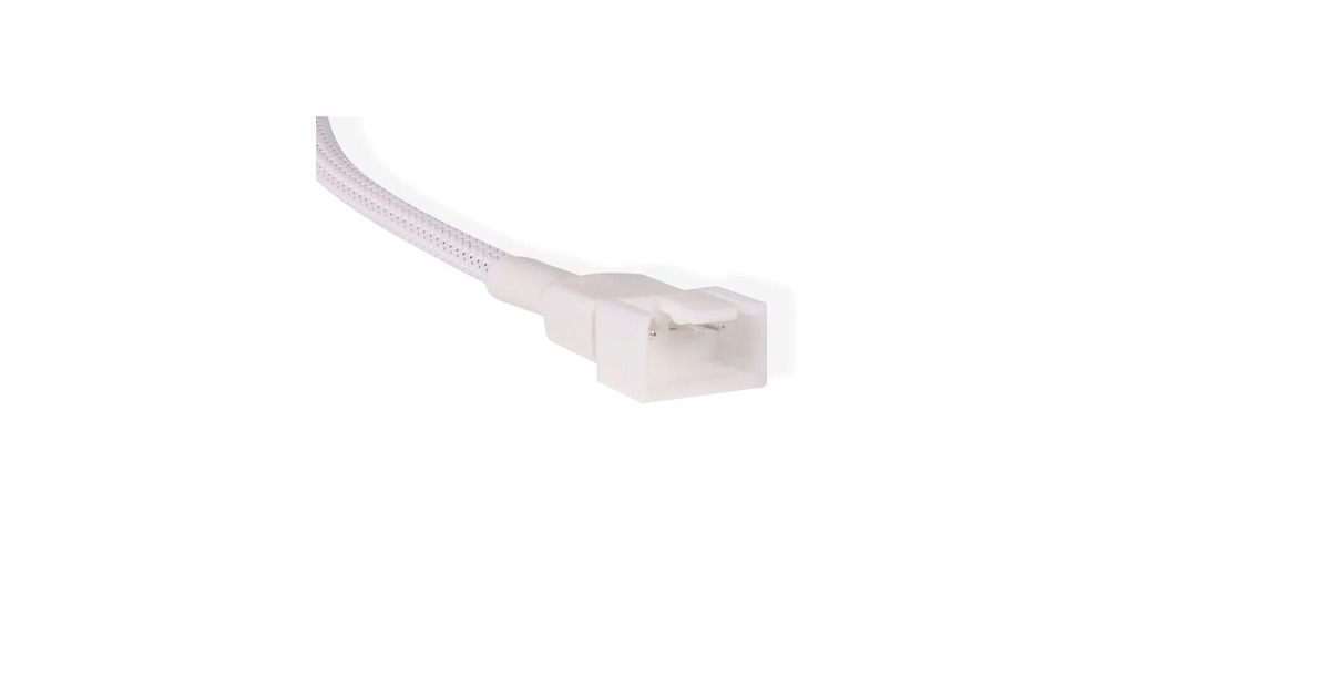 Alphacool Y-Kabelsplitter 4-Pin auf 4x 4-Pin PWM, 15cm weiß