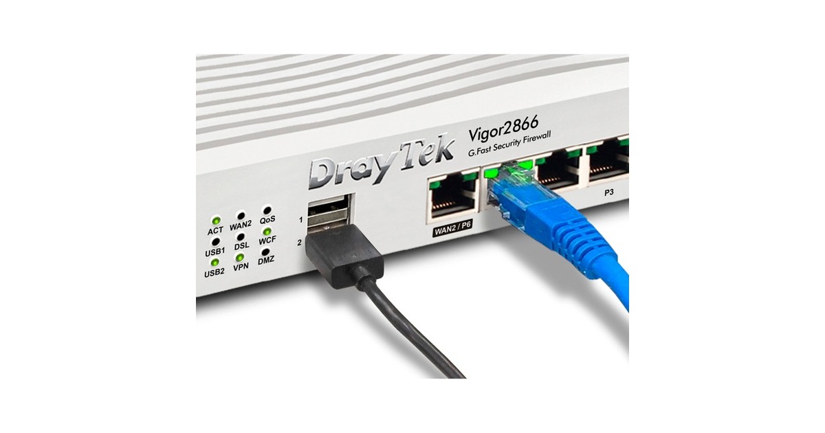 DrayTek Vigor 2866, Router