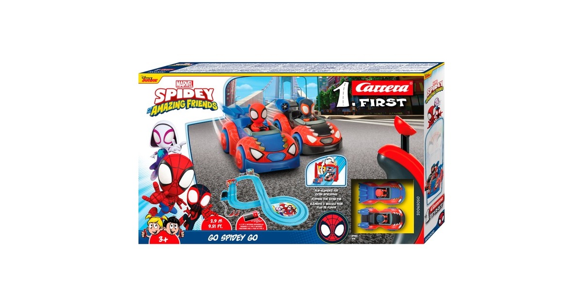 Carrera FIRST Spidey - Go Spidey Go!, Rennbahn