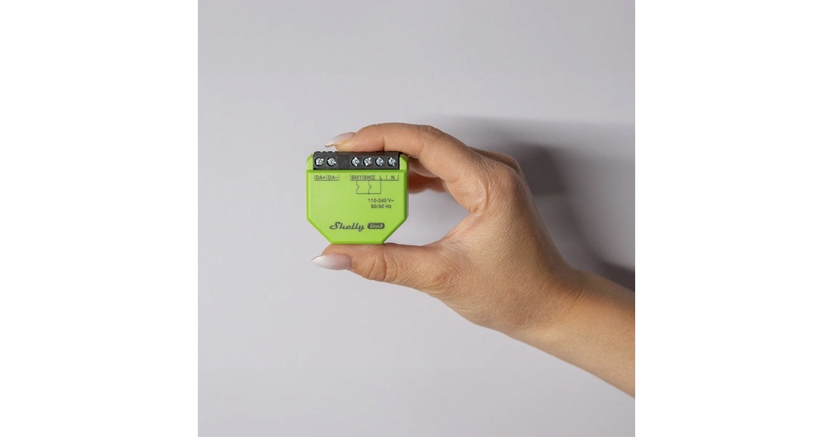 Shelly DALI Dimmer Gen3 grün