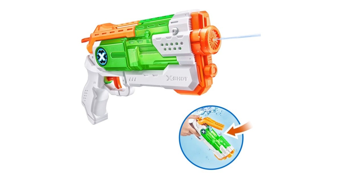 ZURU XSHOT Water - Fast-Fill Micro, Wasserblaster