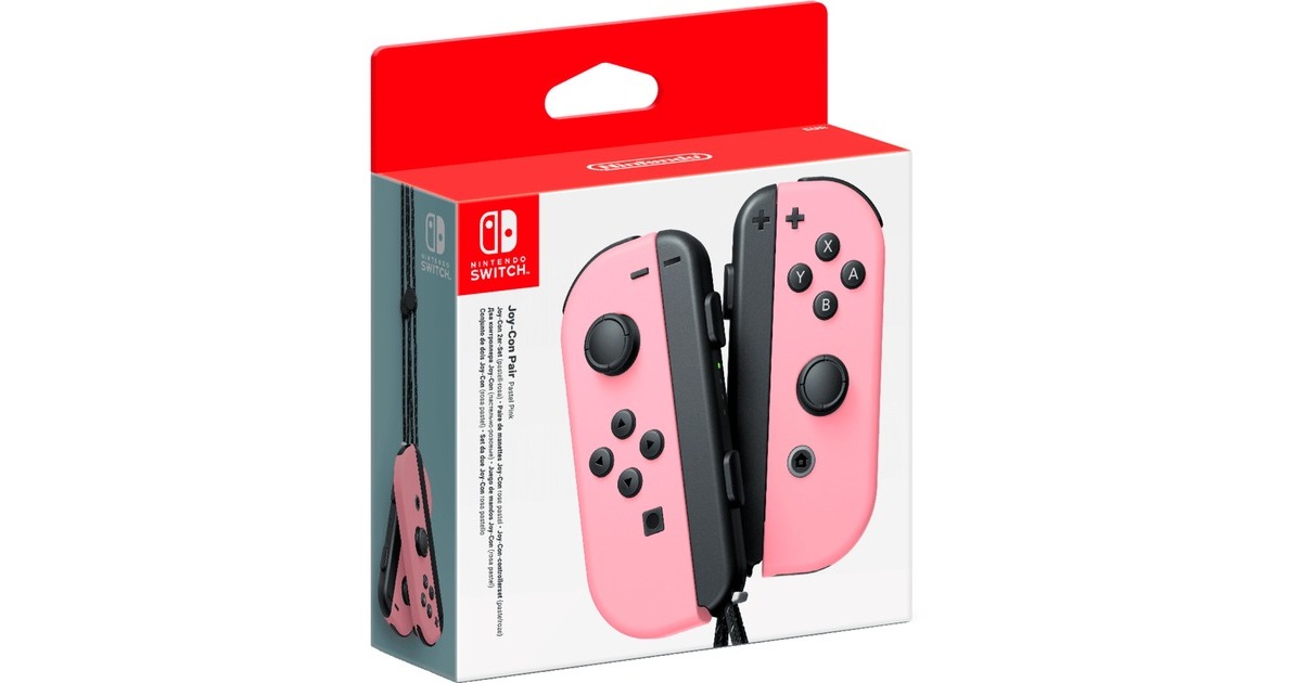 Nintendo Joy-Con 2er-Set, Bewegungssteuerung hellrosa