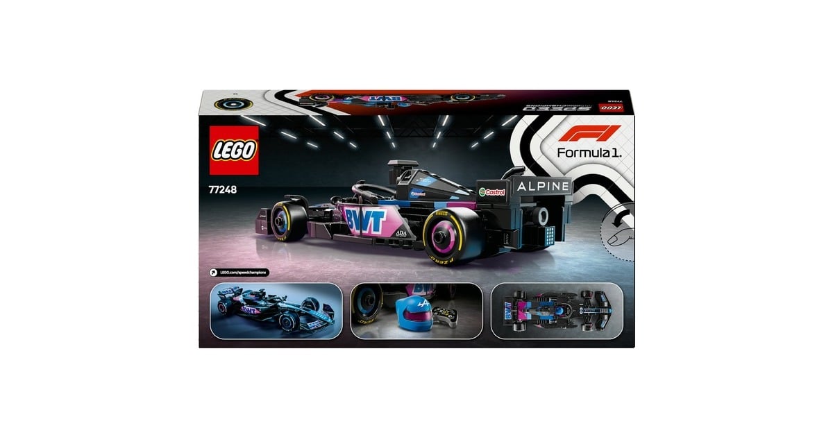 LEGO 77248 Speed Champions BWT Alpine F1 Team A524 Rennauto ...