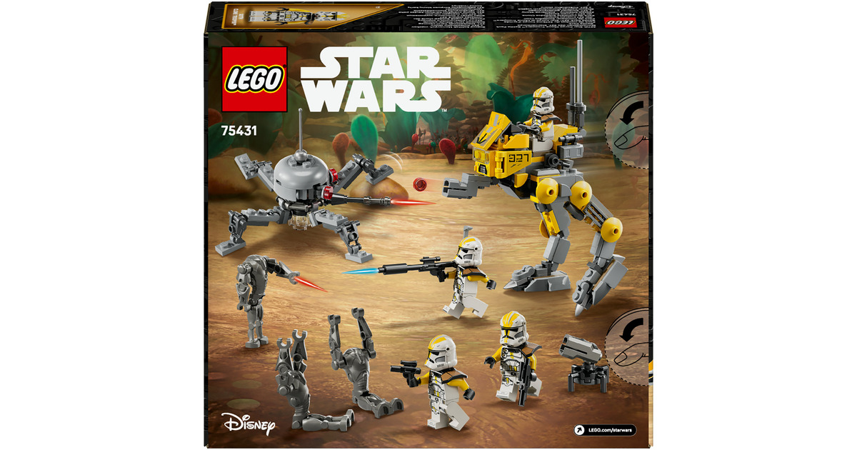 LEGO 75431 Star Wars Klonsoldaten des 327. Sternenkorps Battlepack ...