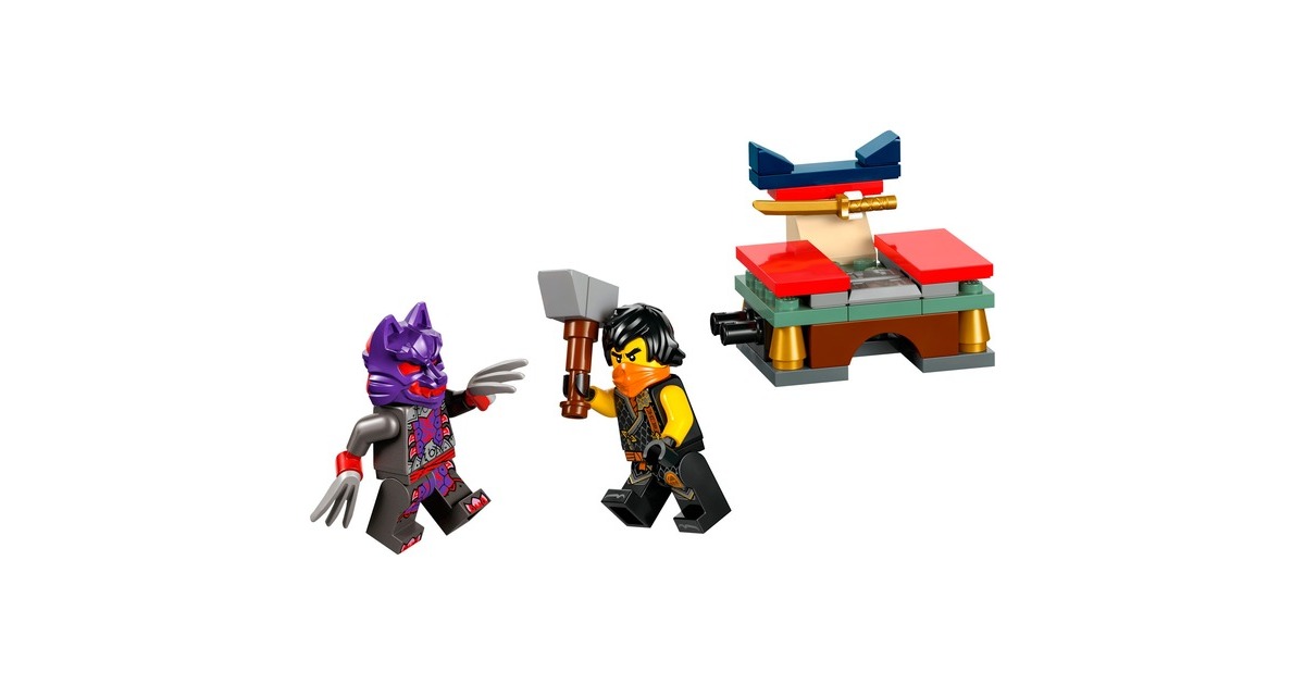 LEGO 30675 Ninjago Turnier-Trainingsgelände, Konstruktionsspielzeug Polybag