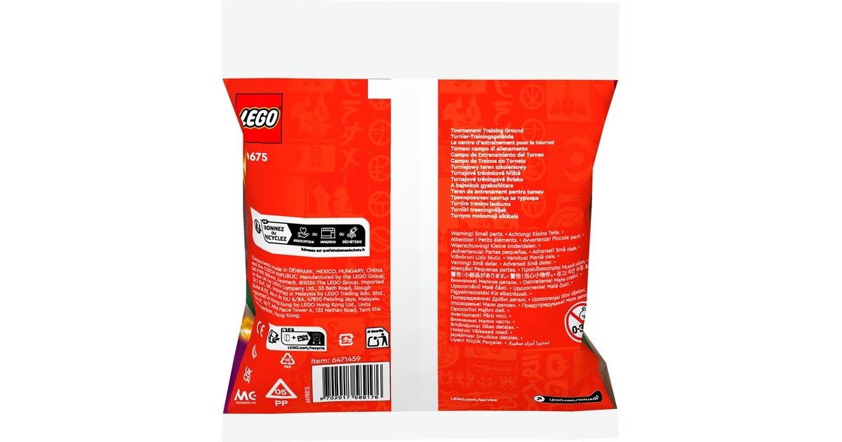 LEGO 30675 Ninjago Turnier-Trainingsgelände, Konstruktionsspielzeug Polybag