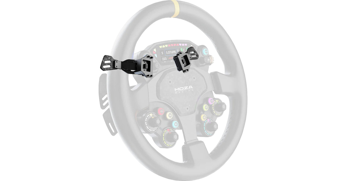 MOZA MOZA Paddles Add-on Kit, Erweiterungsmodul schwarz, für CS Pro