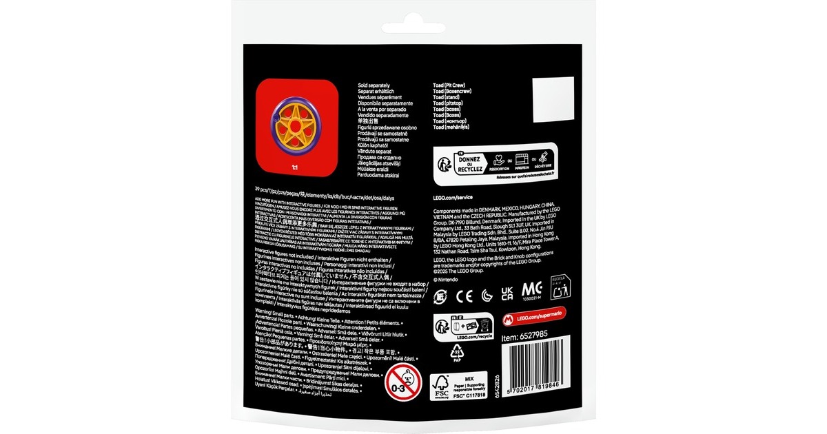 LEGO 30702 Mario Kart -Toad (Boxencrew), Konstruktionsspielzeug Polybag