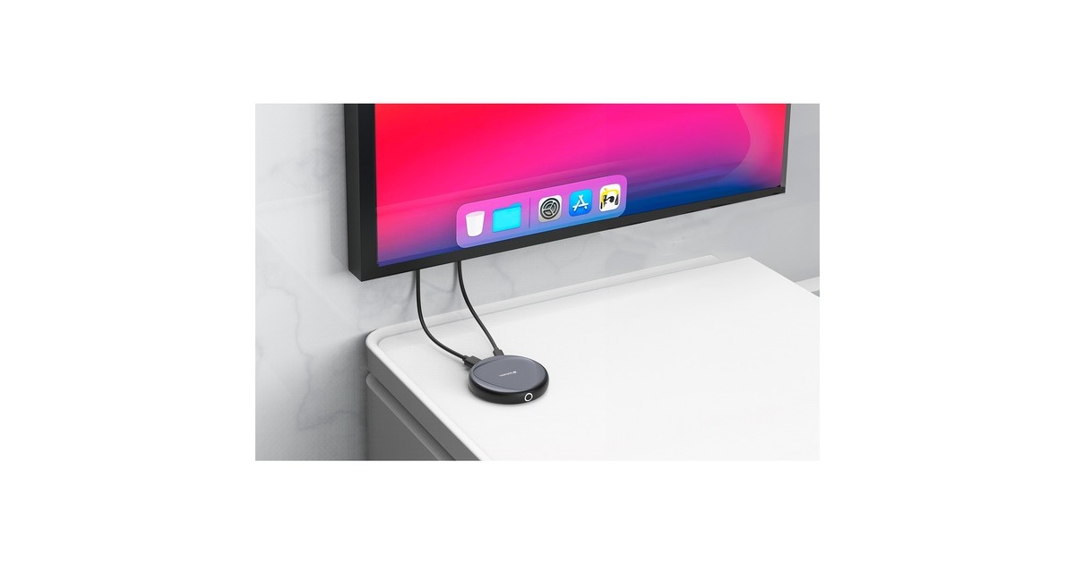 Verbatim Share My Screen USB-Wireless Adapter 4K mit Hub WDA-01 schwarz