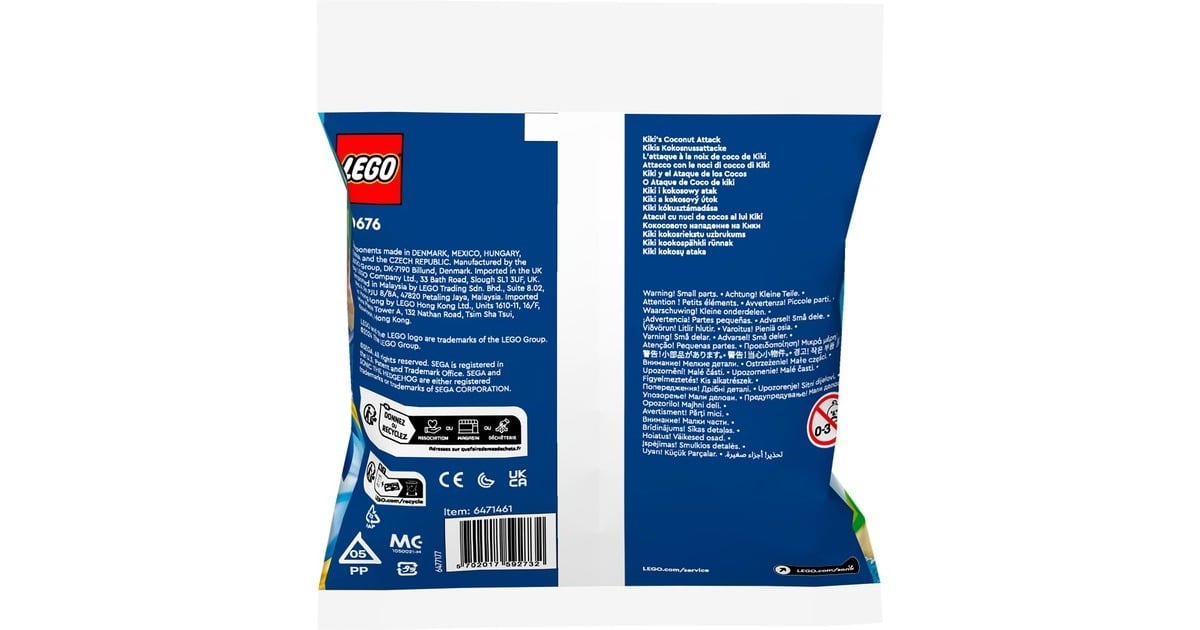 LEGO 30676 Sonic the Hedgehog Kikis Kokosnussattacke ...