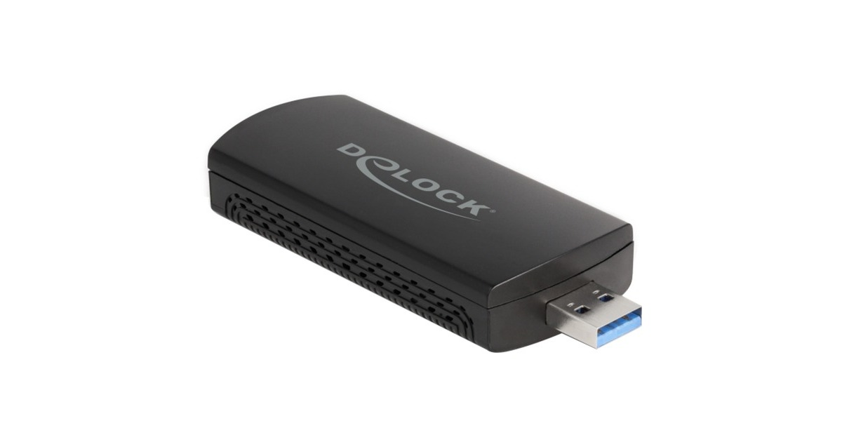 DeLOCK Wi-Fi 6E Dualband WLAN USB Adapter AX3000, WLAN-Adapter