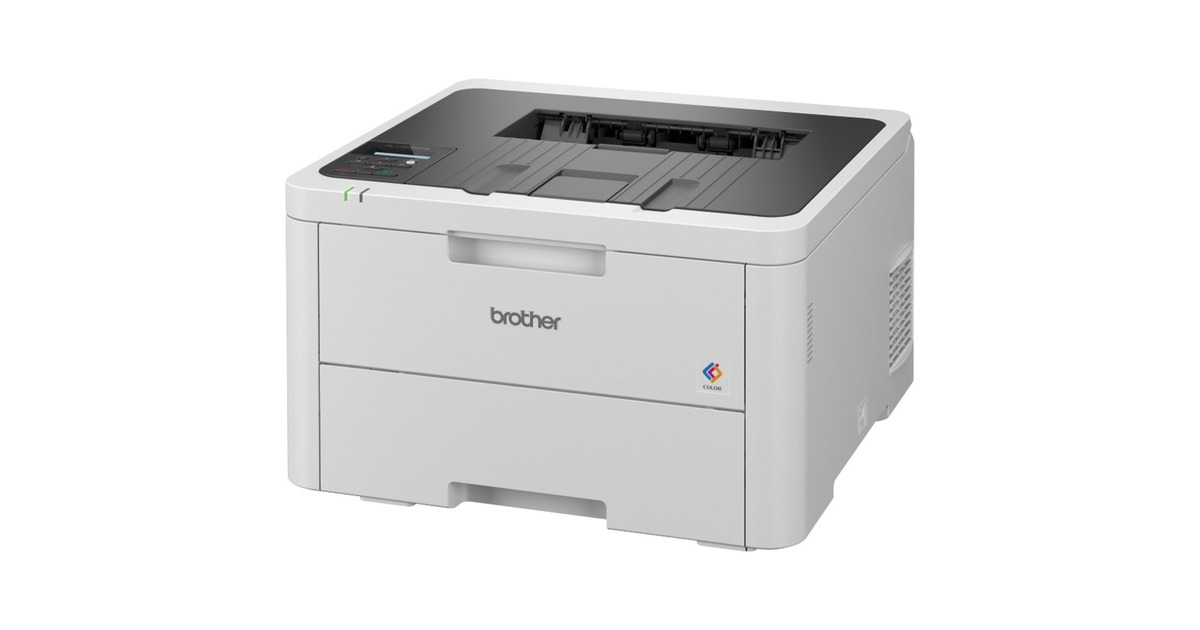 Brother HL-L3240CDW, LED-Drucker hellgrau, USB, LAN, WLAN, Duplex (Druck)