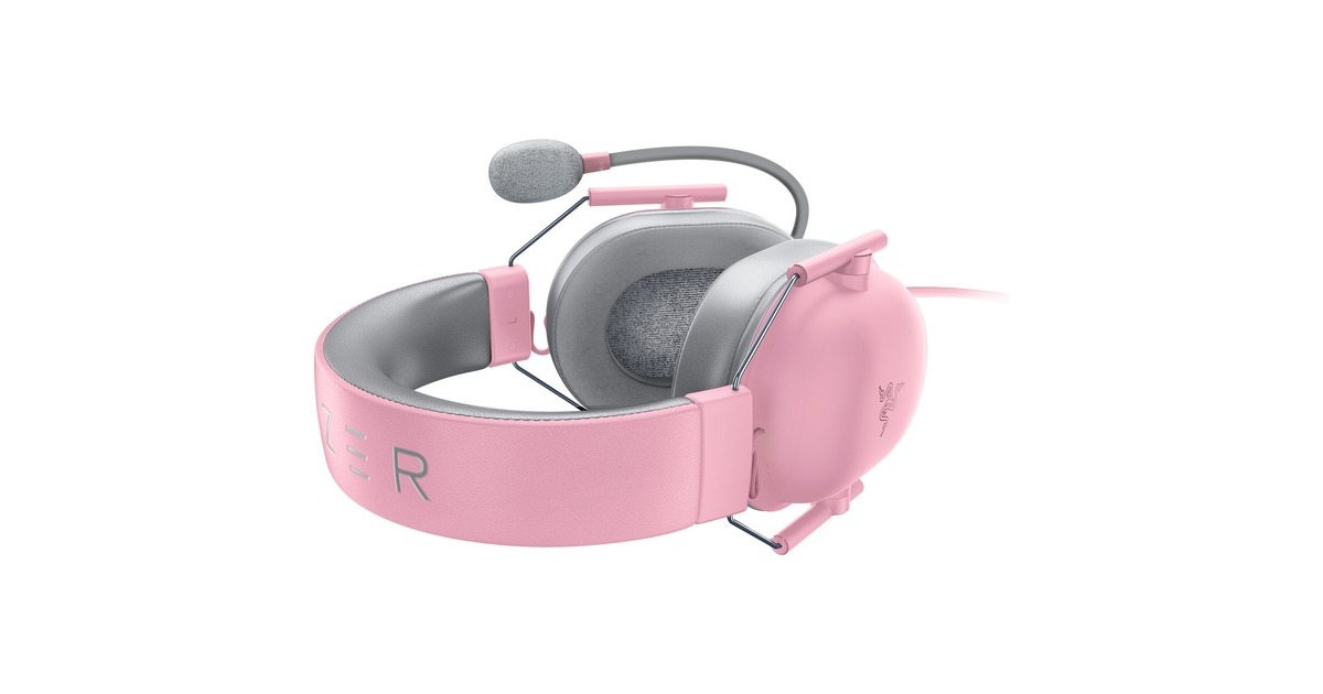Razer BlackShark V2 X, Gaming-Headset rosa