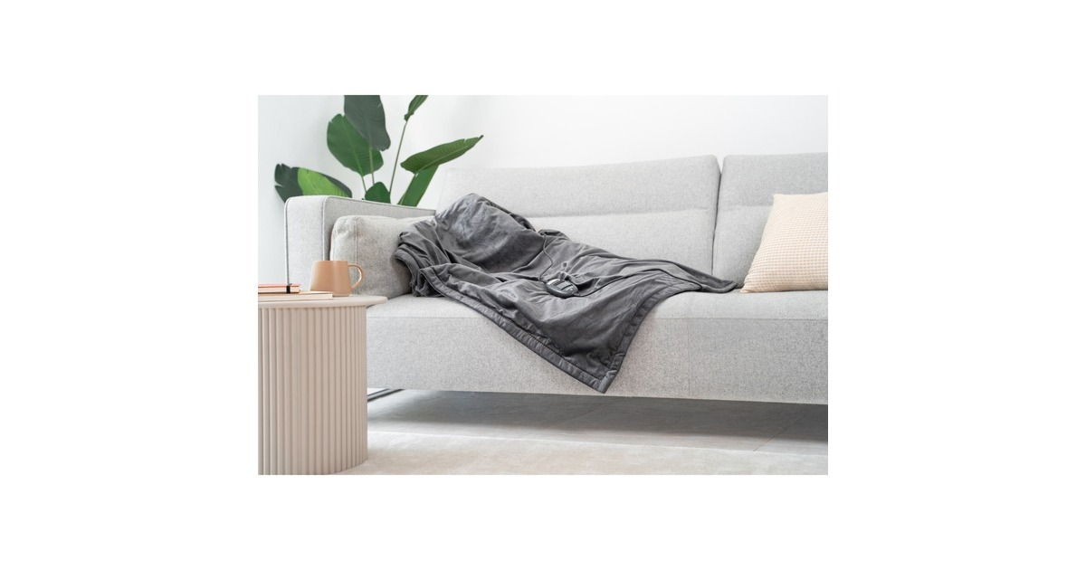 Beurer Wärmezudecke HD 74 Cosy Limited Edition , Heizdecke schwarz, 150 ...