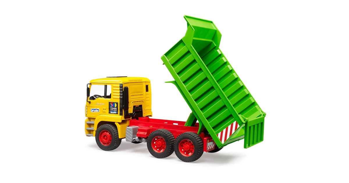 bruder MAN TGA LKW mit Kippmulde, Modellfahrzeug
