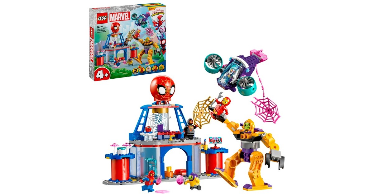 LEGO 10794 Marvel Spidey und seine Super-Freunde Das Hauptquartier von ...