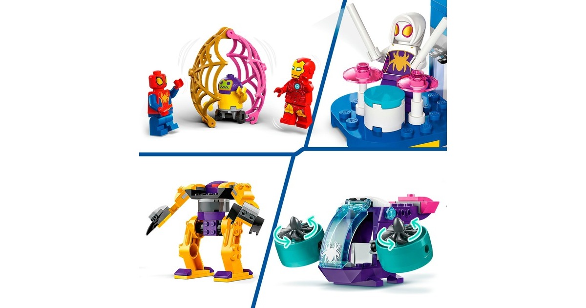 LEGO 10794 Marvel Spidey und seine Super-Freunde Das Hauptquartier von ...