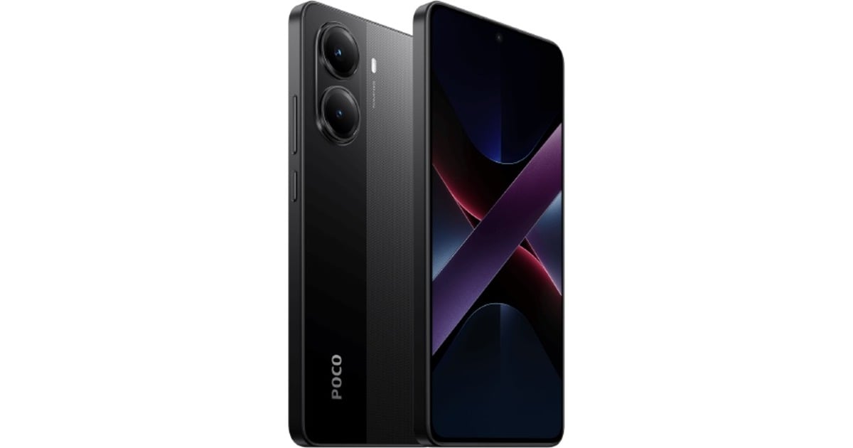 Xiaomi POCO X7 Pro 256GB, Handy Black, HyperOS, 8 GB