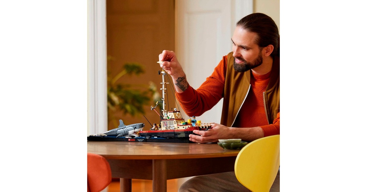 LEGO 21350 Ideas Der weiße Hai, Konstruktionsspielzeug