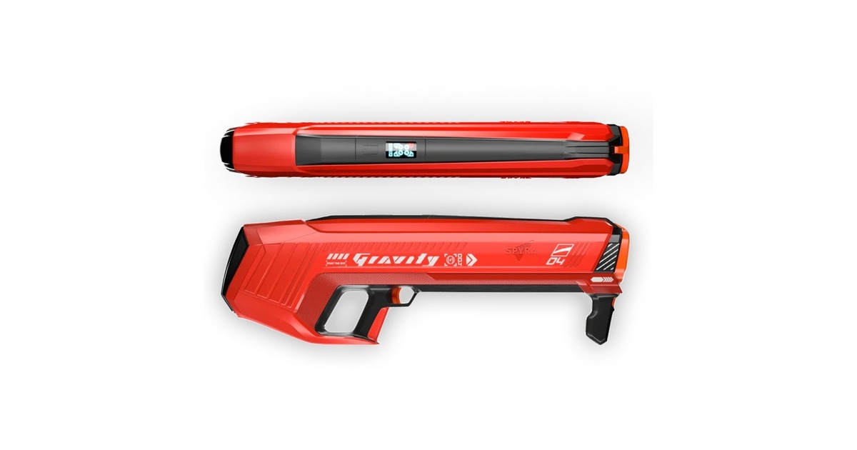 Spyra Gravity, Wasserbombenwerfer rot