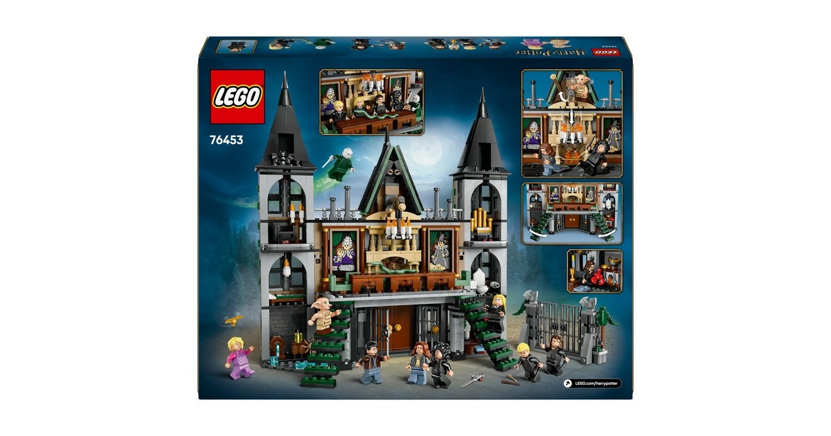 LEGO 76453 Harry Potter Landsitz der Familie Malfoy, Konstruktionsspielzeug