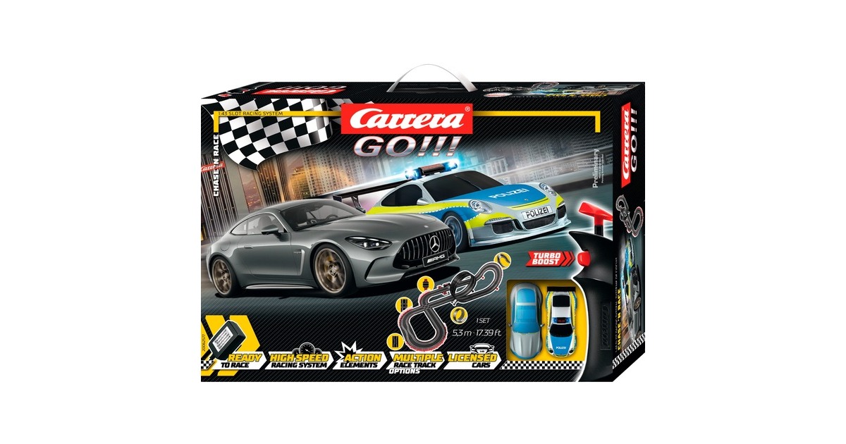 Carrera GO!!! Chase 'n Race, Rennbahn