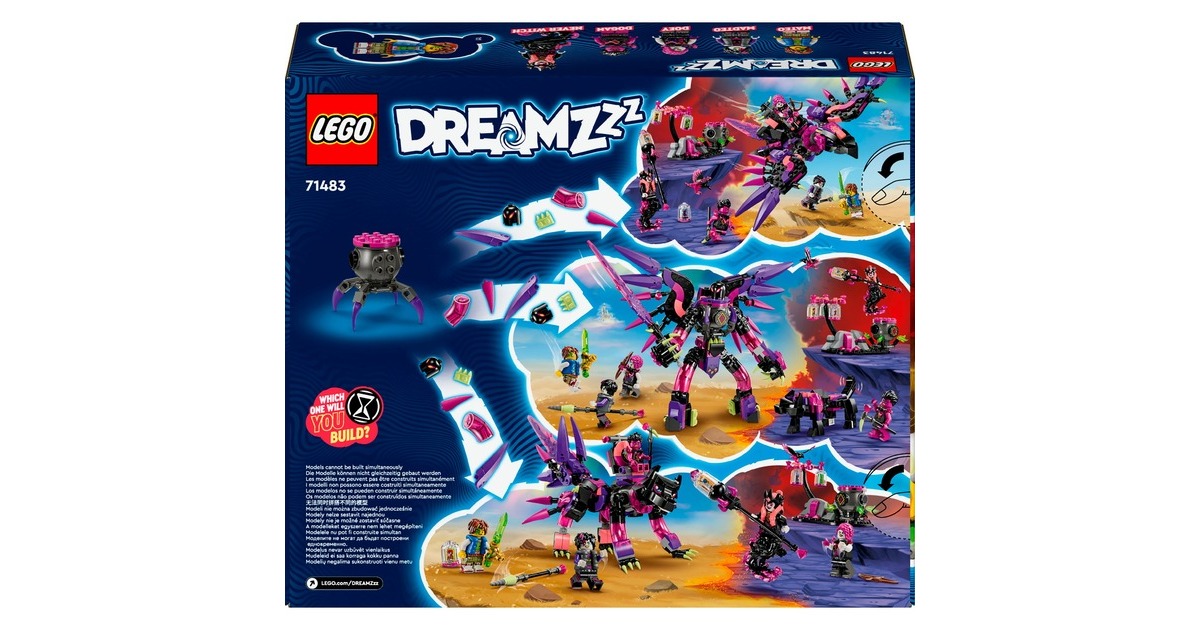 LEGO 71483 DREAMZzz Die Albtraumkreaturen der Nimmerhexe ...