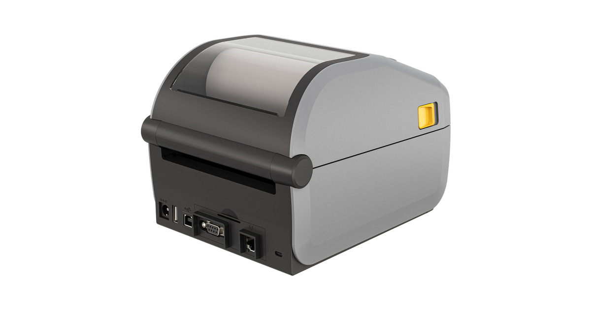 Zebra ZD621d mit Display, Etikettendrucker grau/anthrazit, 203 dpi, USB ...